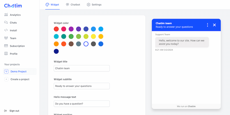 Chatim - Votre solution tout-en-un pour le service client